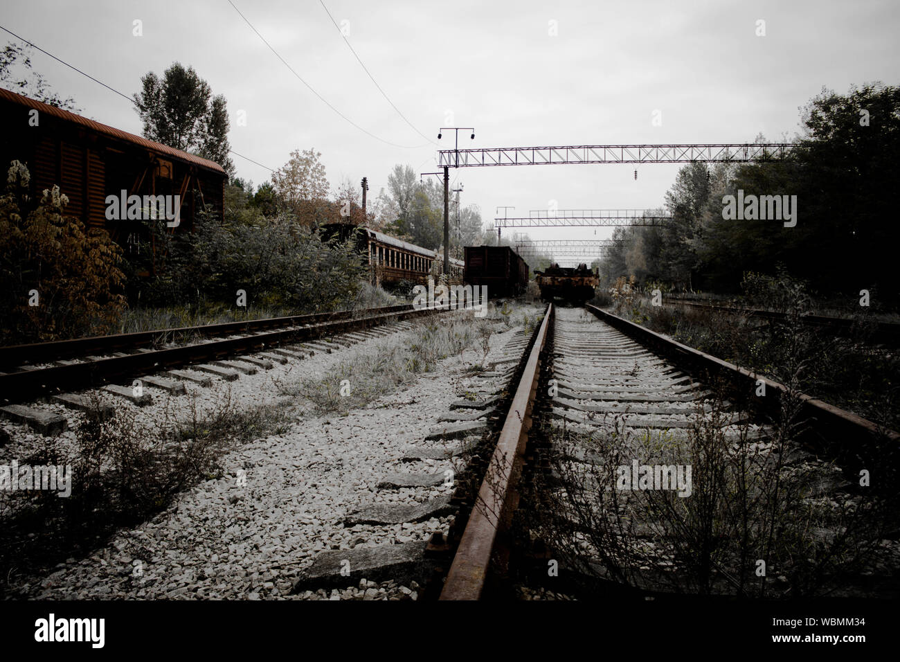 Ghost railroad hi-res stock photography and images - Alamy