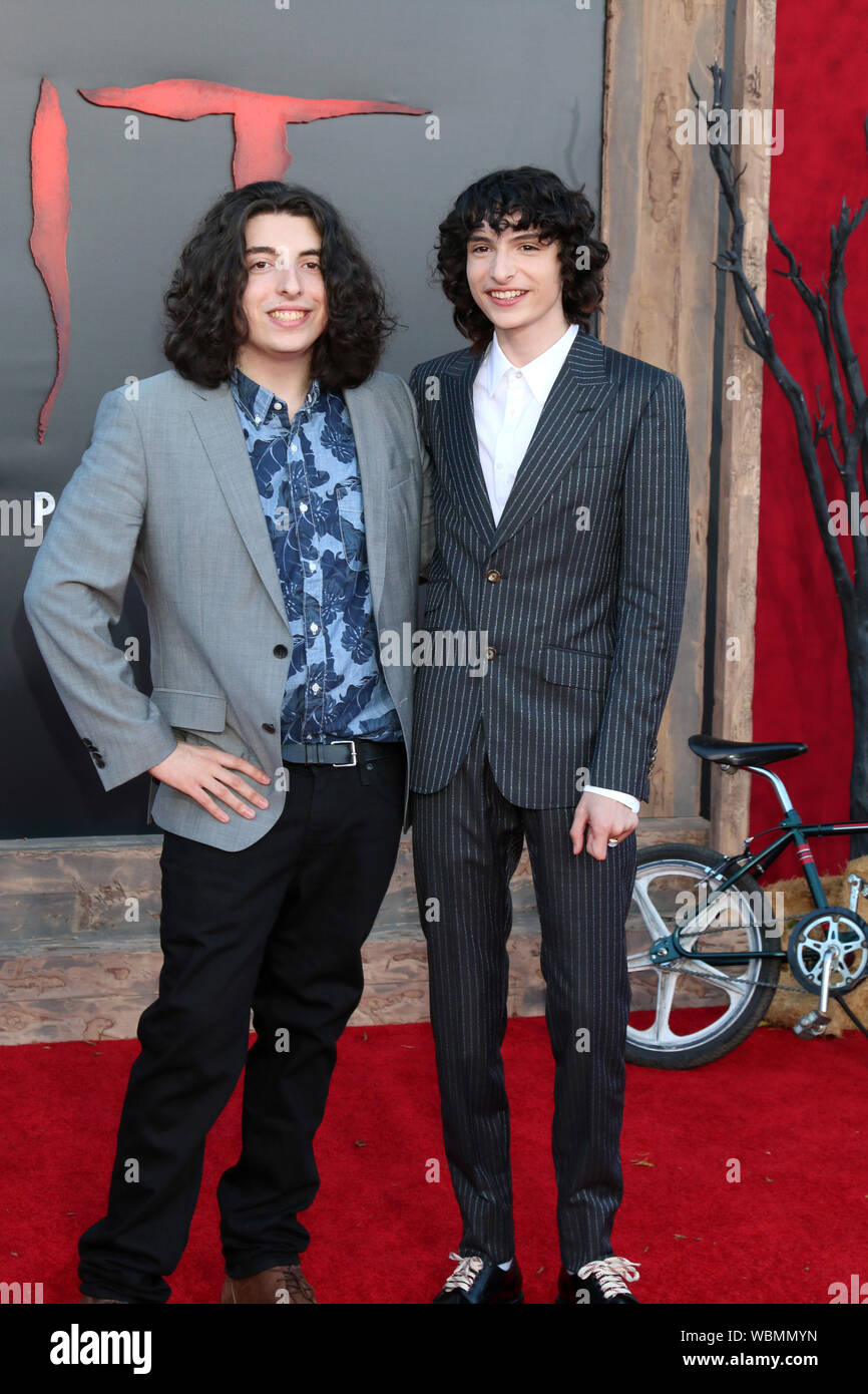 August 26, 2019, Westwood, CA, USA: LOS ANGELES - AUG 26: Nick Wolfhard ...