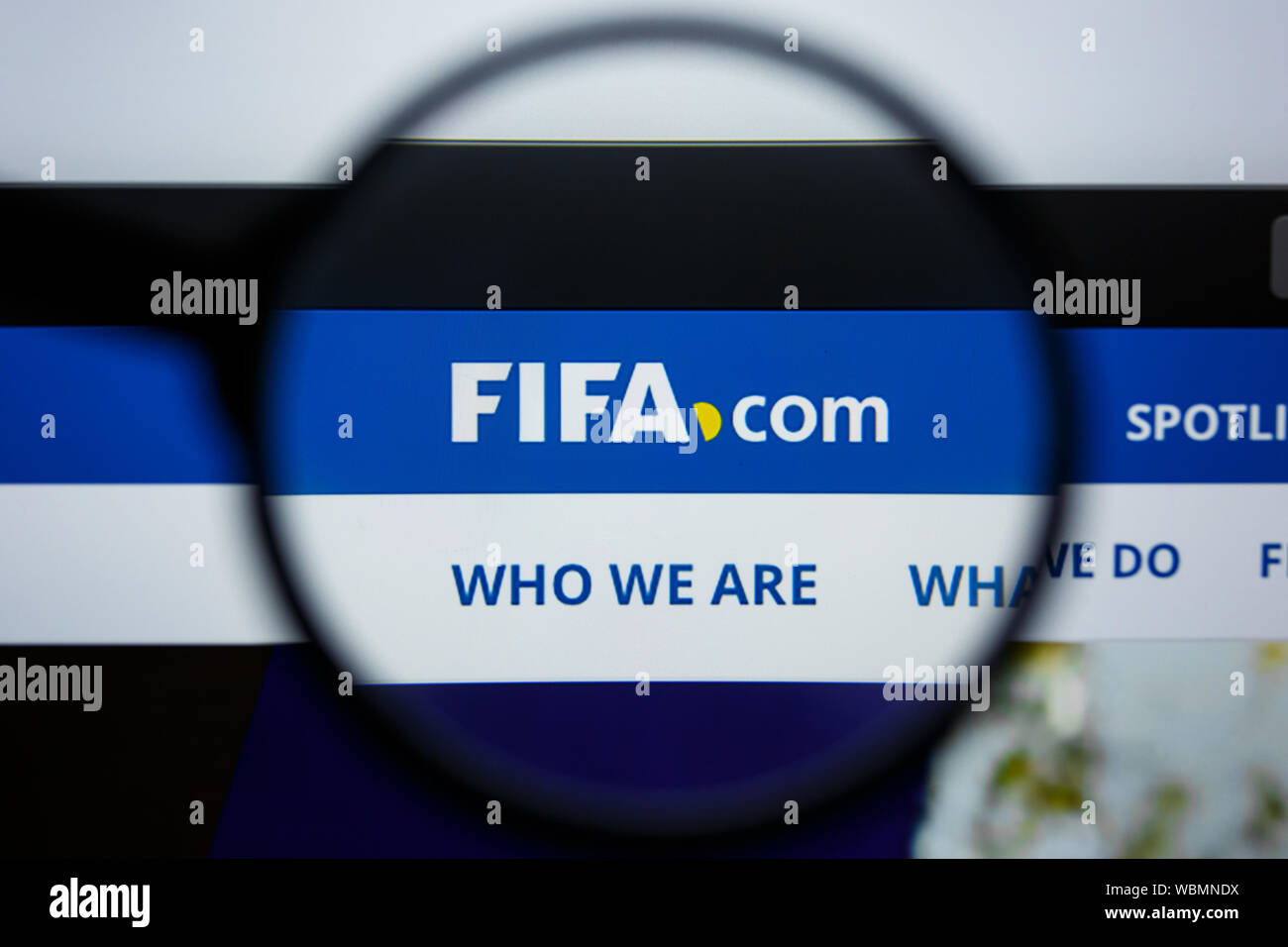 Fifa logo icon hi-res stock photography and images - Alamy