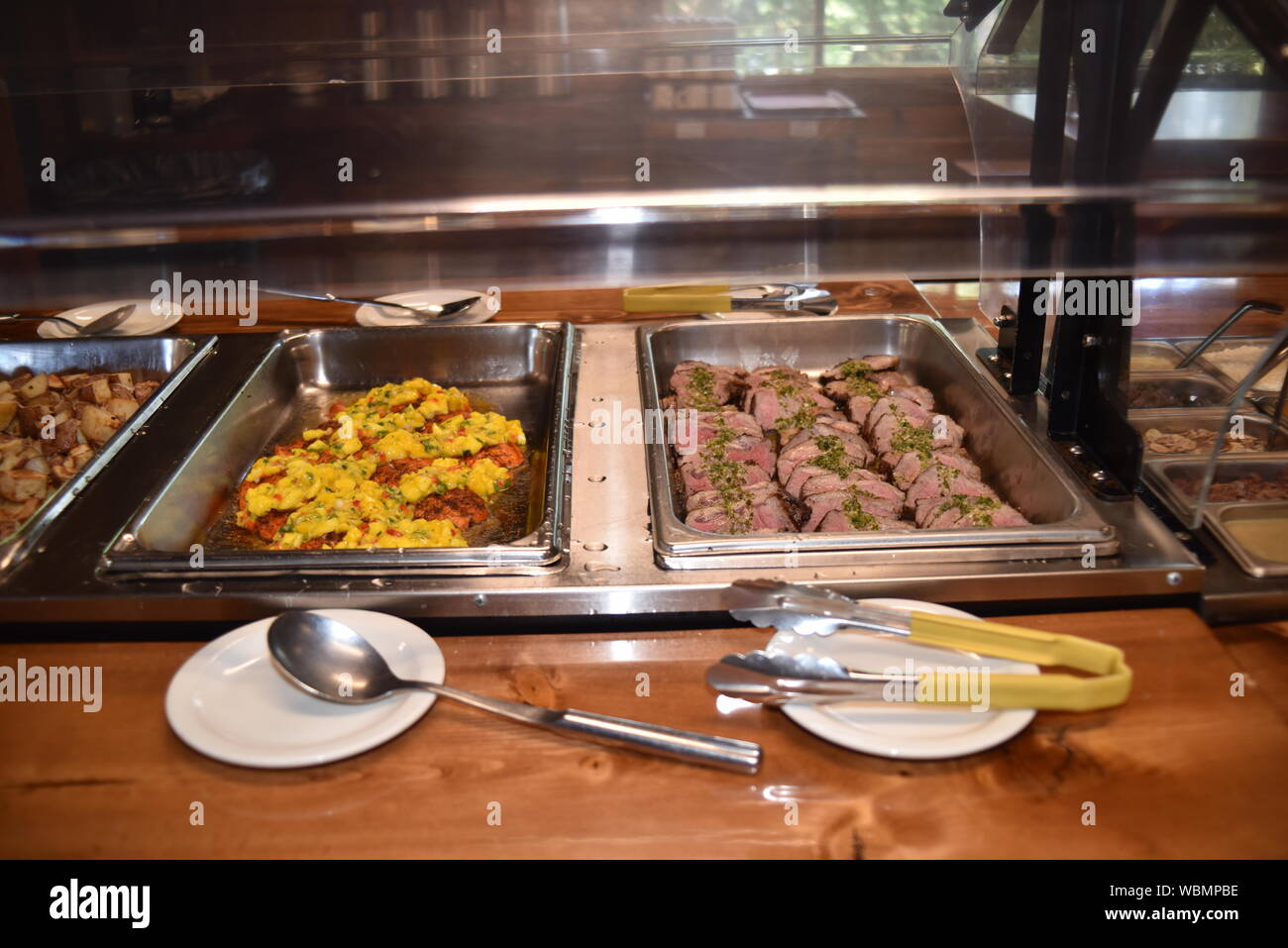 Katmai National Park, Alaska. U.S.A. June 26-28, 2019. Brooks Lodge ...