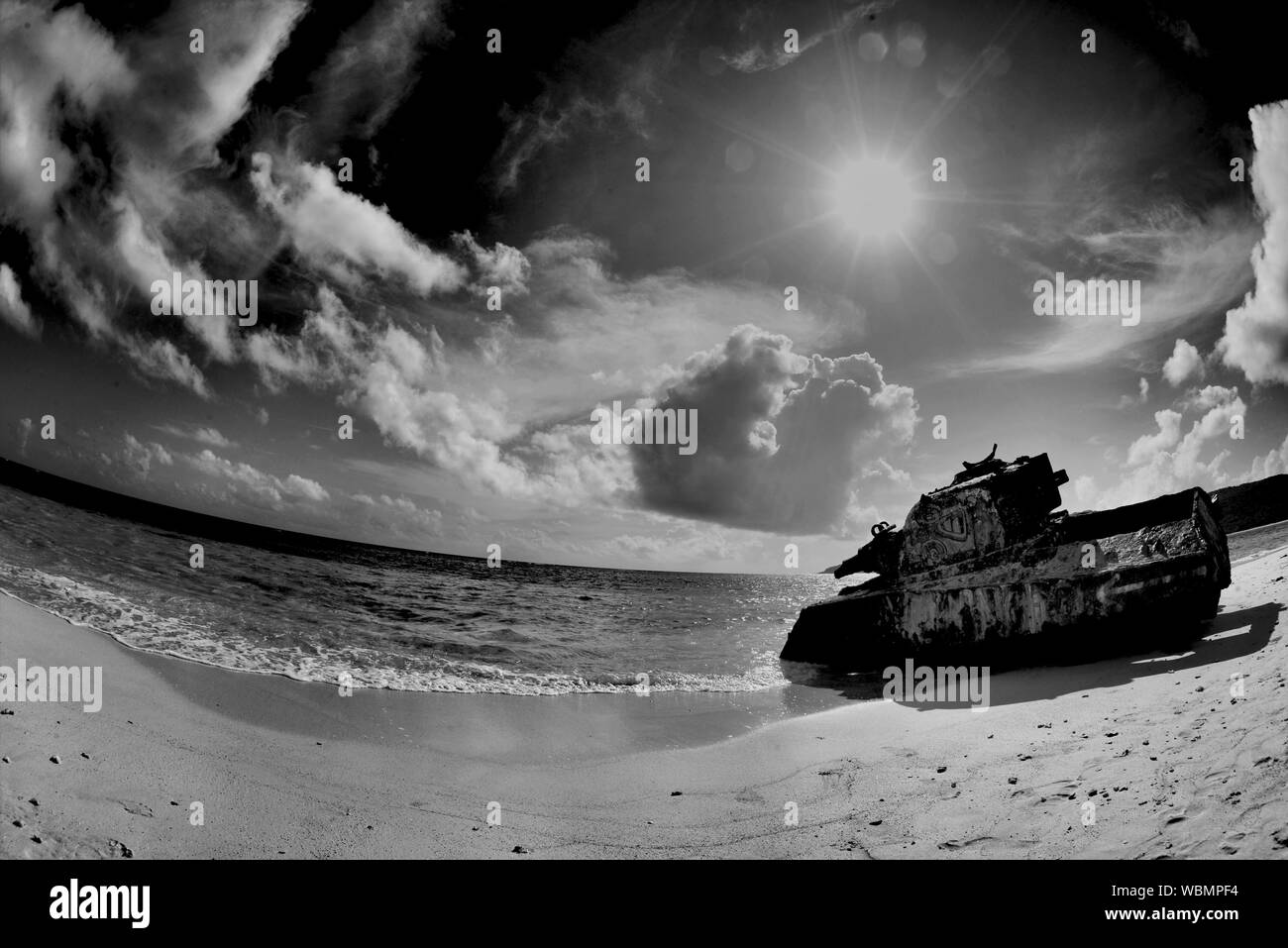 Abandoned Tank Sea High Resolution Stock Photography and Images - Alamy