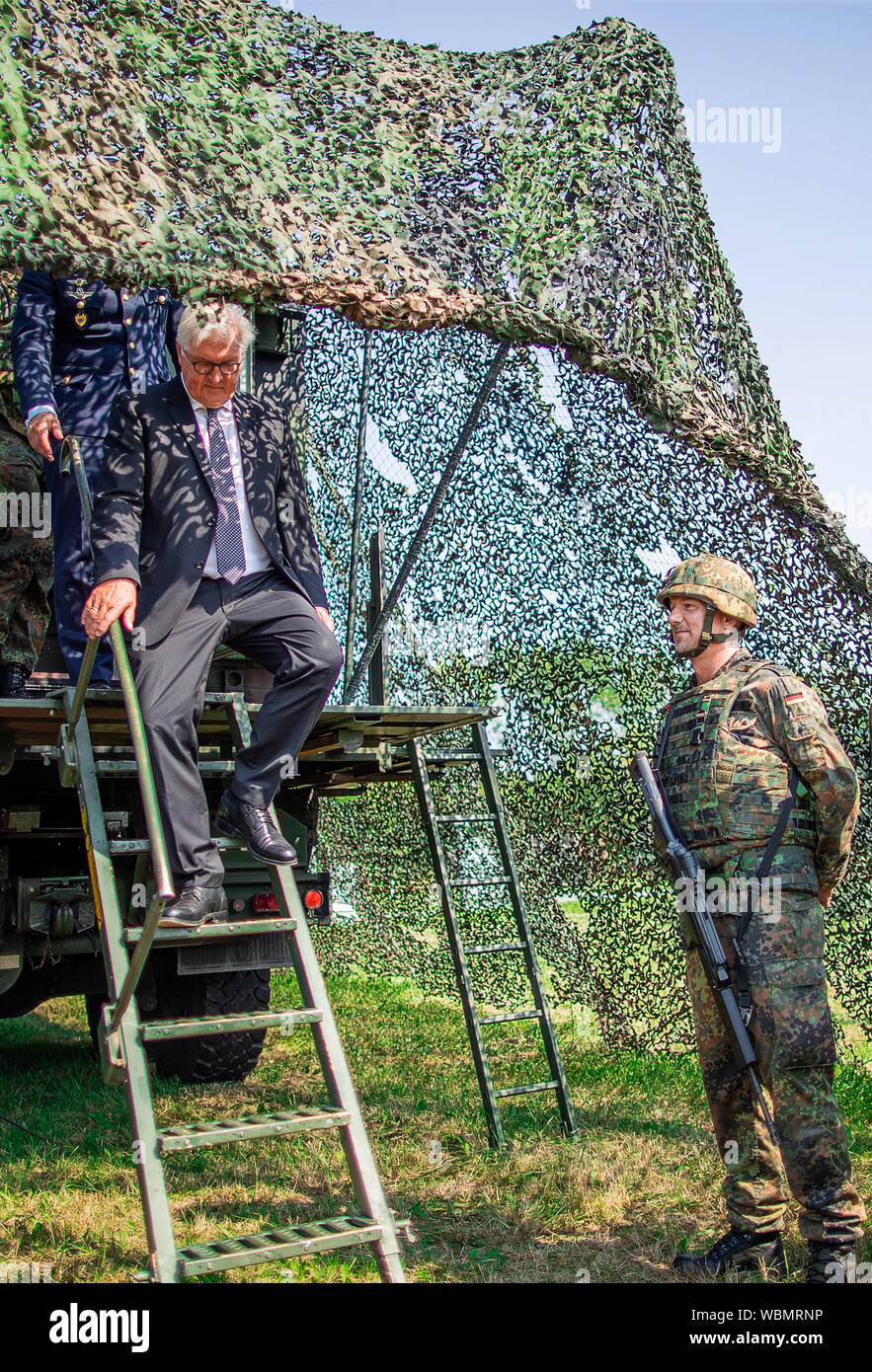 Cammin, Germany. 27th Aug, 2019. Federal President Frank-Walter ...