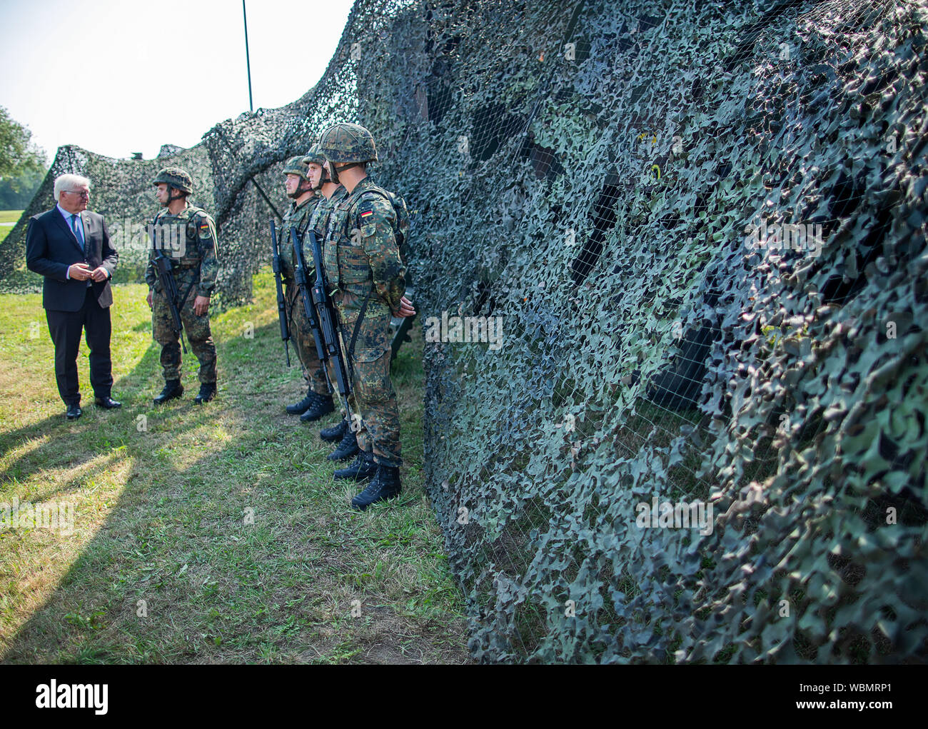 Cammin, Germany. 27th Aug, 2019. Federal President Frank-Walter ...