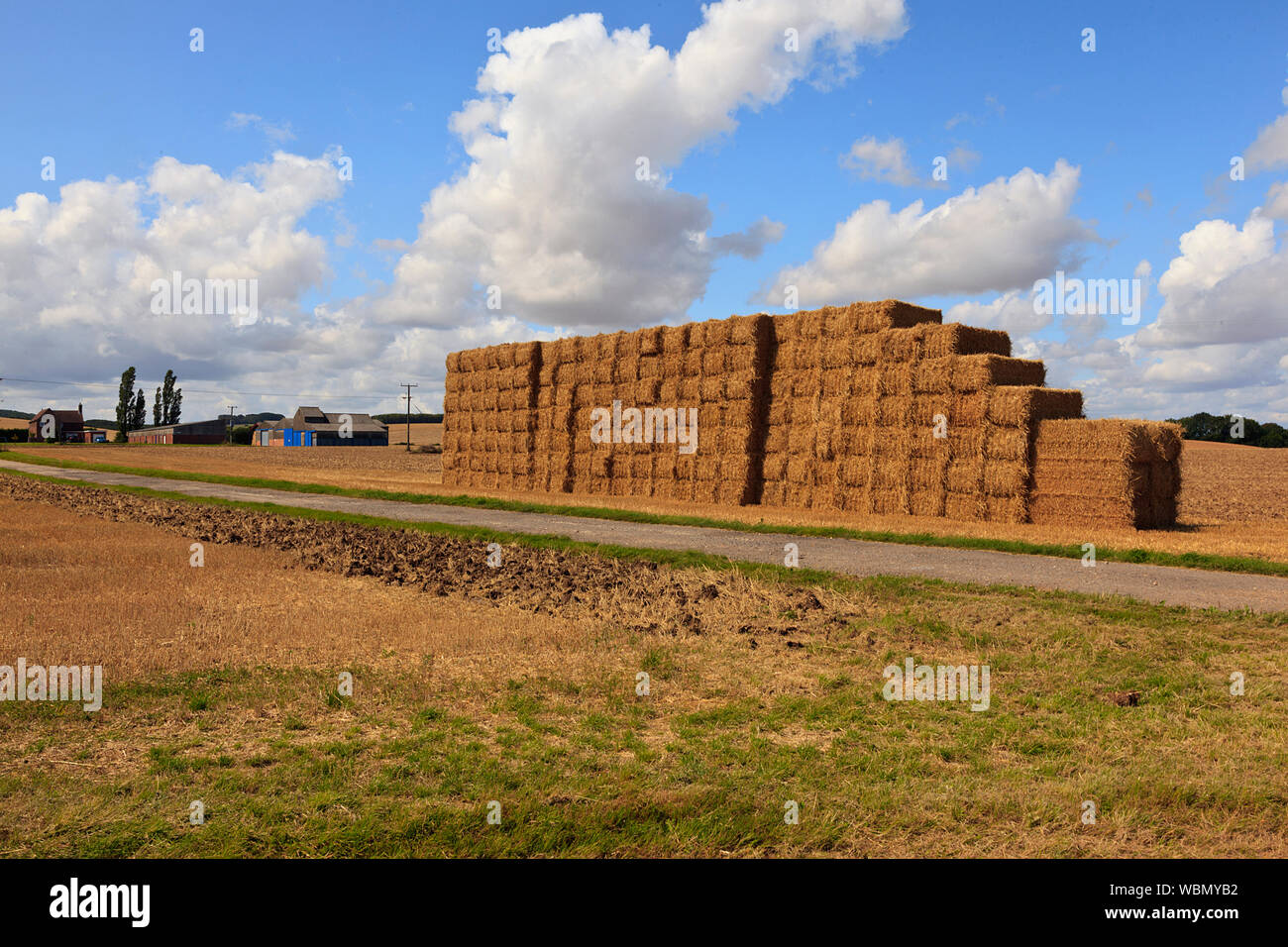 English farm field after harvesting hi-res stock photography and images ...