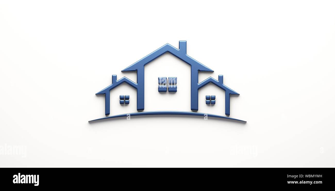3d House Logo