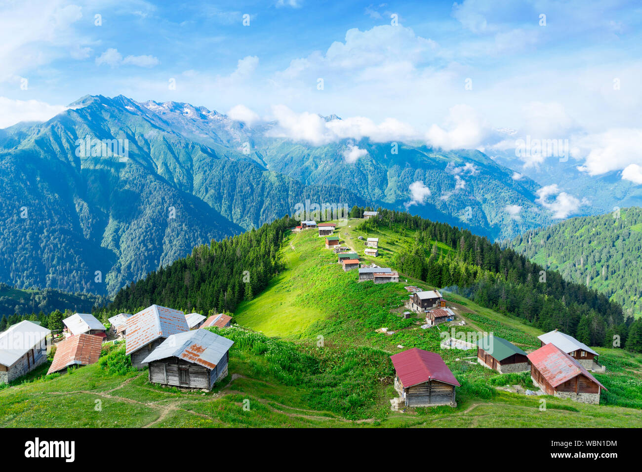 Pokut Plateau Rize Camlihemsin Turkey Stock Photo - Alamy