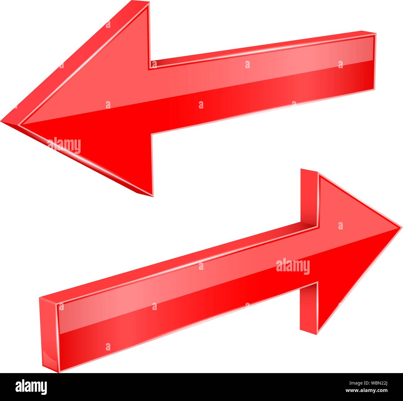 Back pointer Stock Vector Images - Alamy