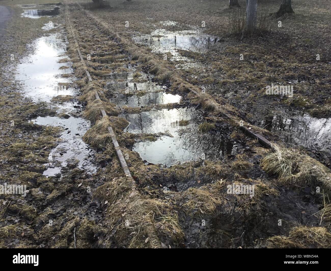 Rail Tracks Damaged High Resolution Stock Photography and Images - Alamy