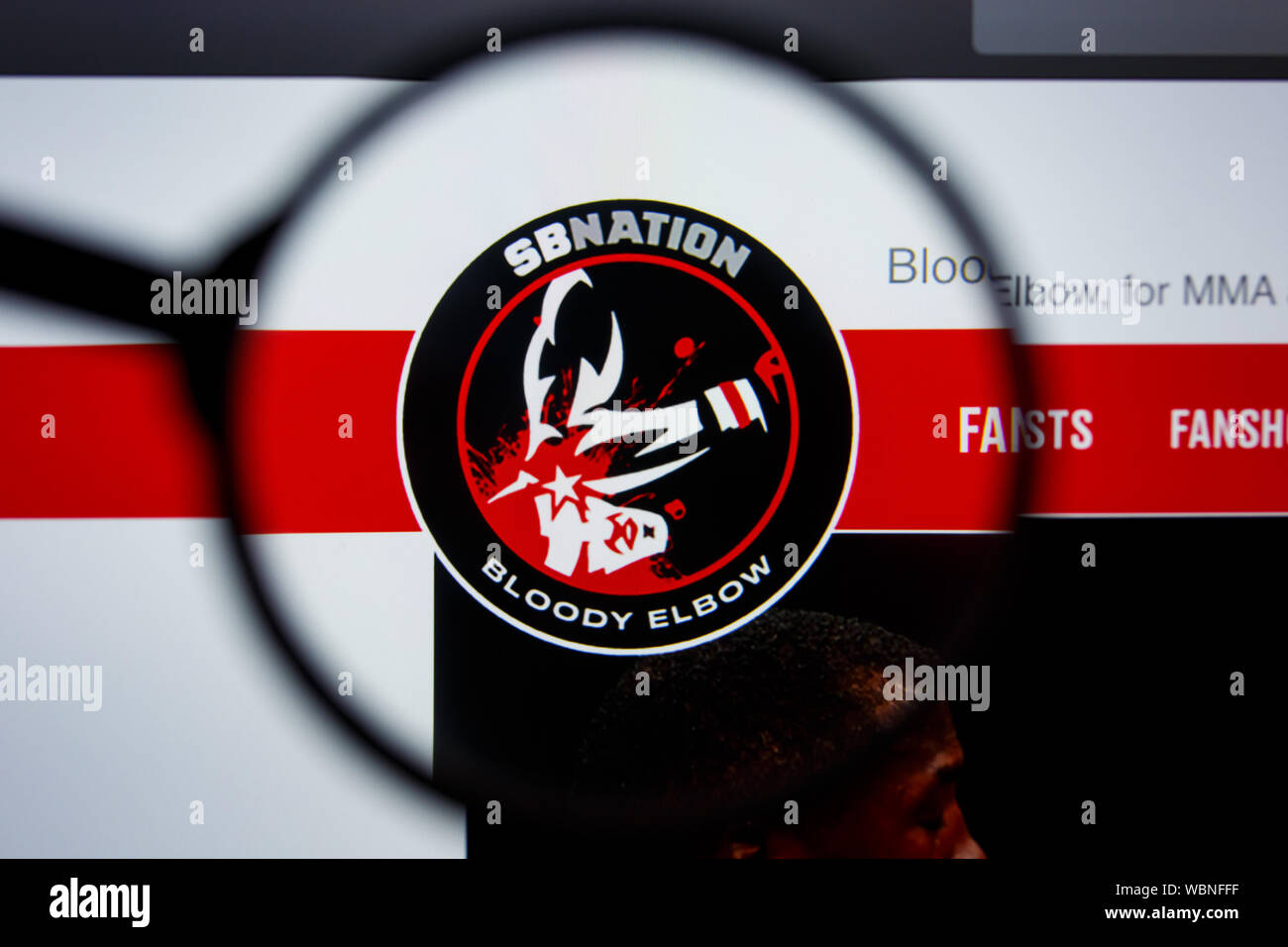 Bloody logo hi-res stock photography and images - Alamy