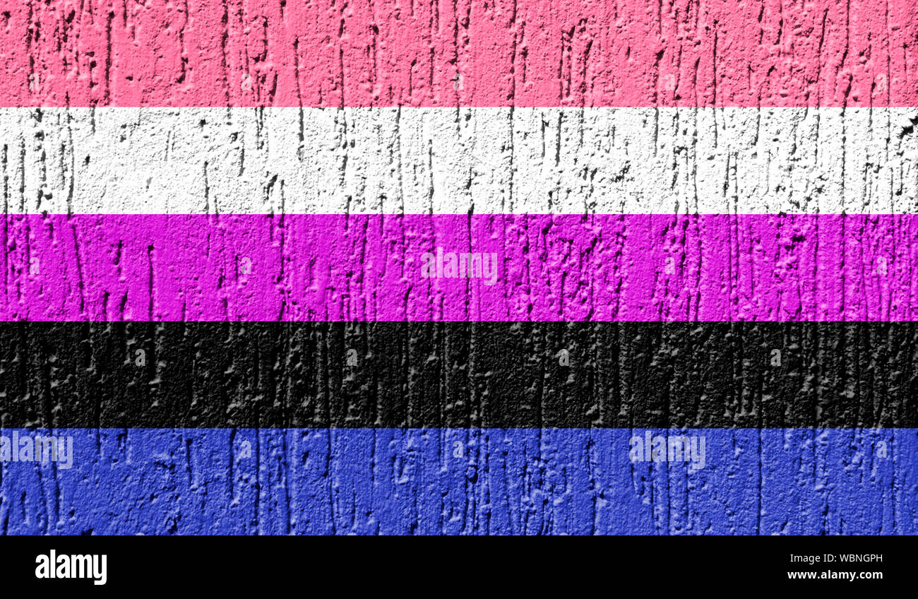 Genderfluid flag hi-res stock photography and images - Alamy