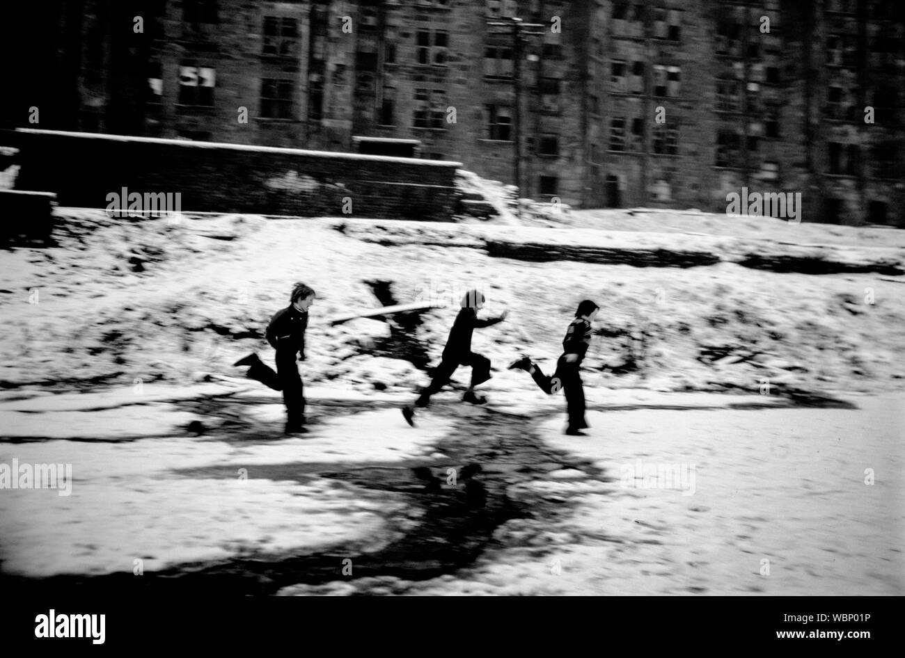 Glasgow Scotland 1977 Seen in the Govan Ship yard area of working class ...