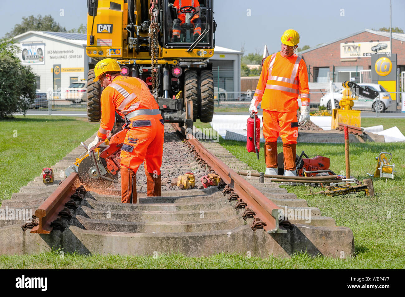 Railway track expansion hi-res stock photography and images - Alamy