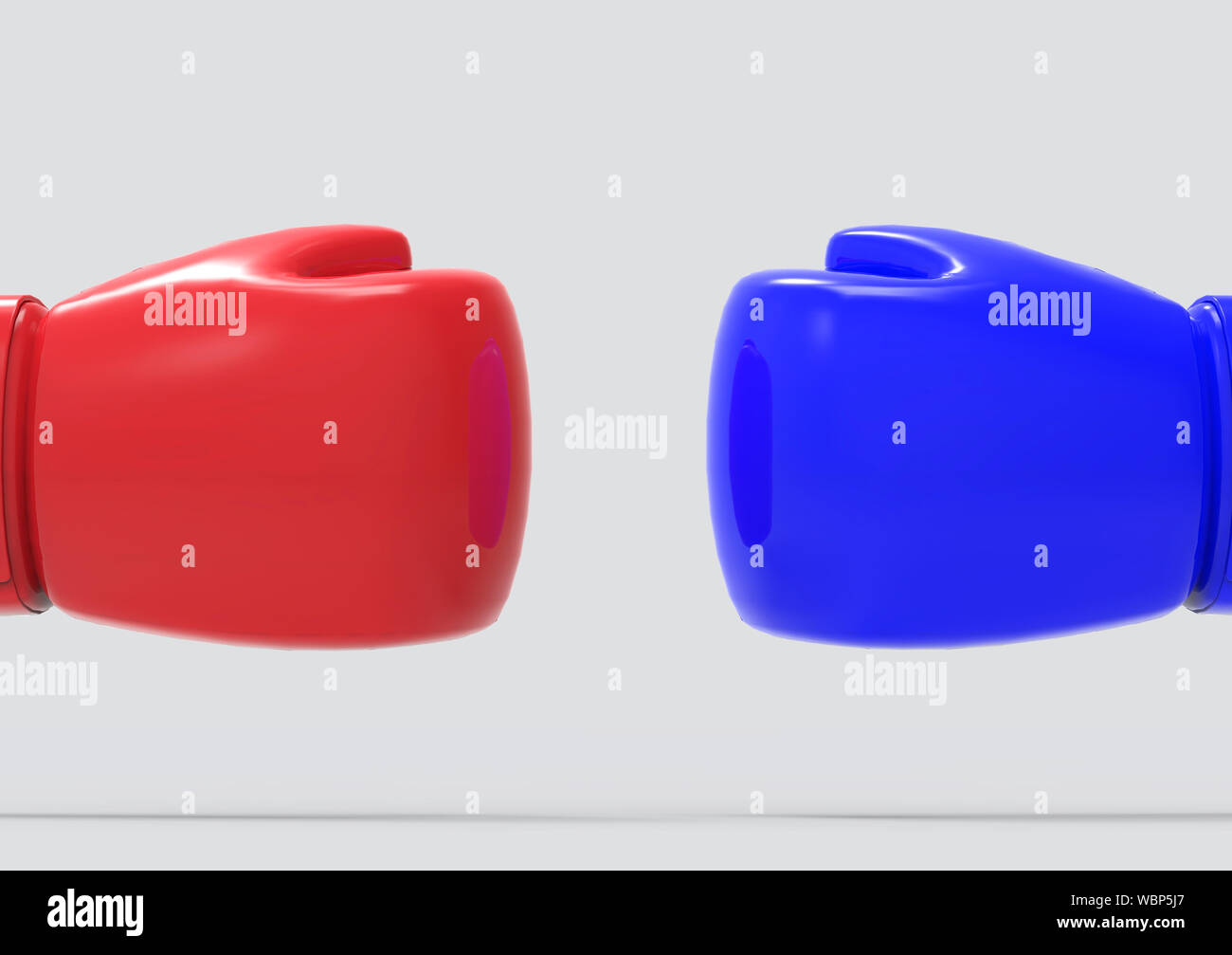 Red blue boxing gloves hi-res stock photography and images - Alamy