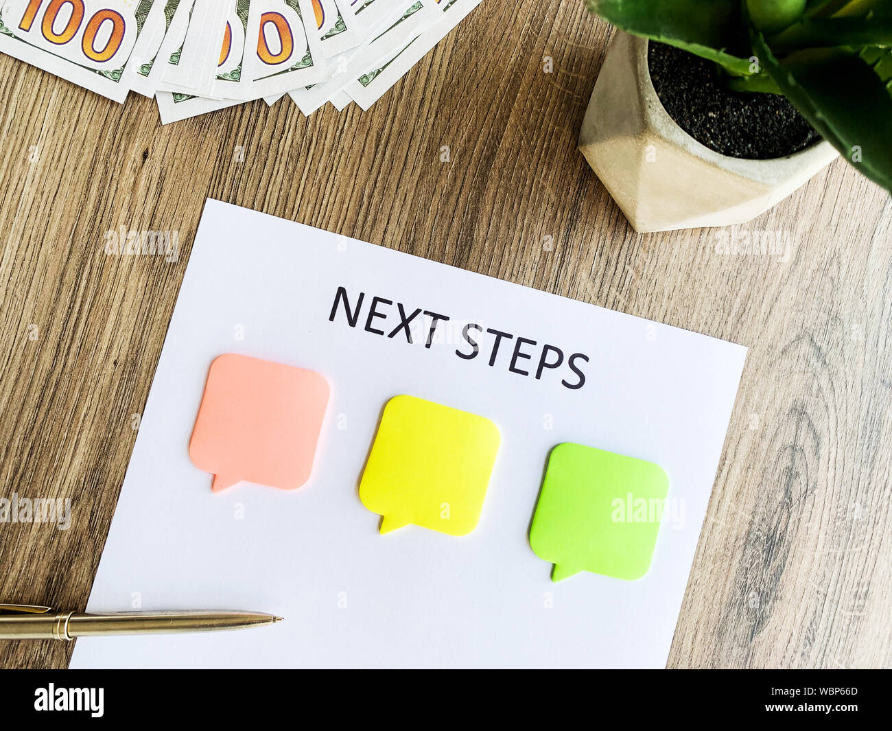 Next steps road sign hi-res stock photography and images - Alamy