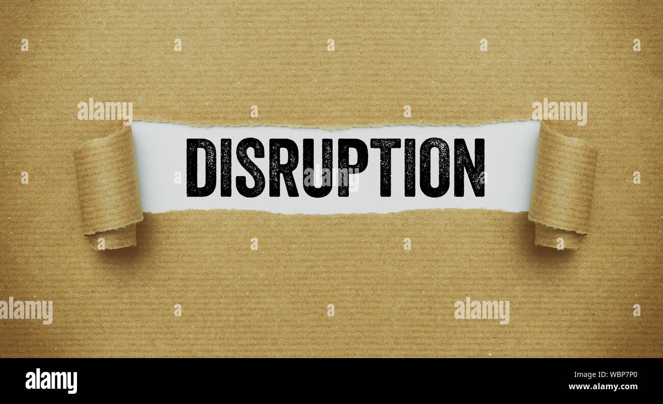 Disruptor Word High Resolution Stock Photography and Images - Alamy