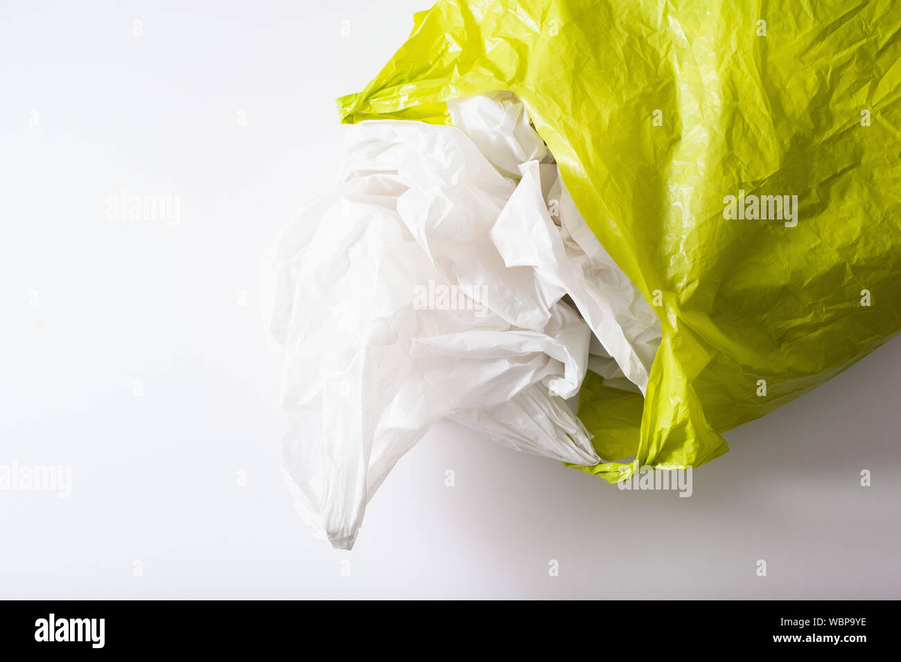 disposable plastic bag, waste, recycling, environmental issues Stock Photo - Alamy