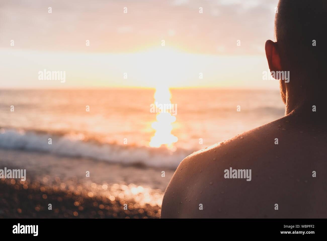 Swimmer rest hi-res stock photography and images - Alamy