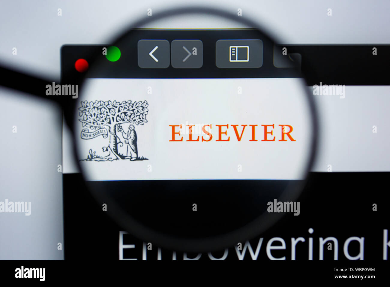 Elsevier logo hi-res stock photography and images - Alamy
