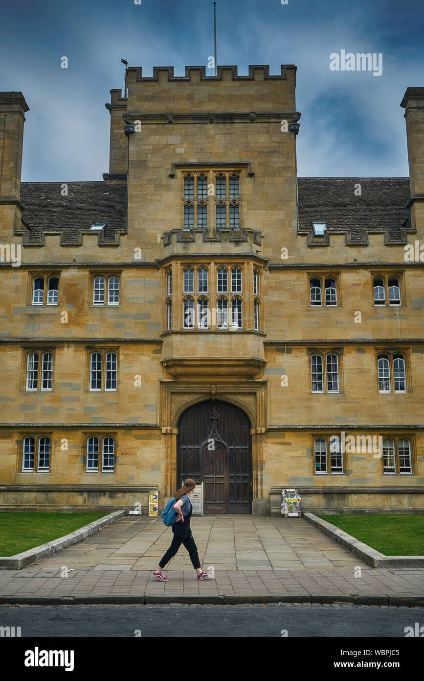 Wadham college university of oxford hi-res stock photography and images ...
