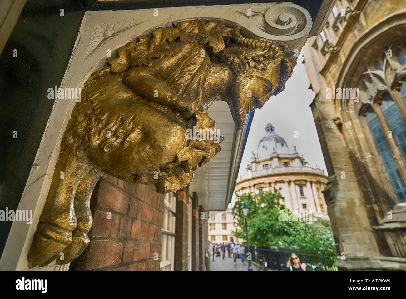 St Mary's Passage, Oxford CS Lewis Stock Photo - Alamy