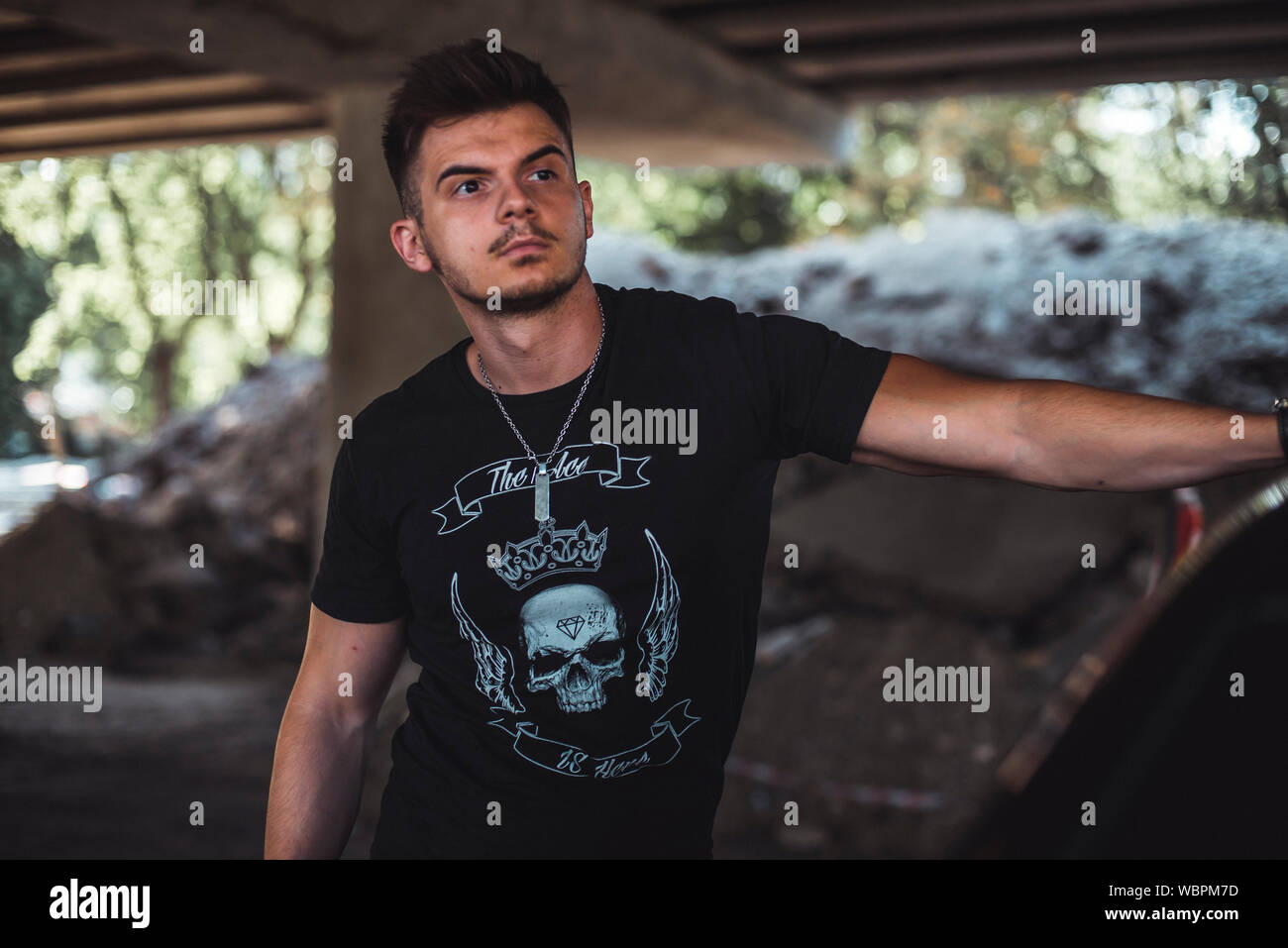 Low Light Male Stock Photo - Alamy