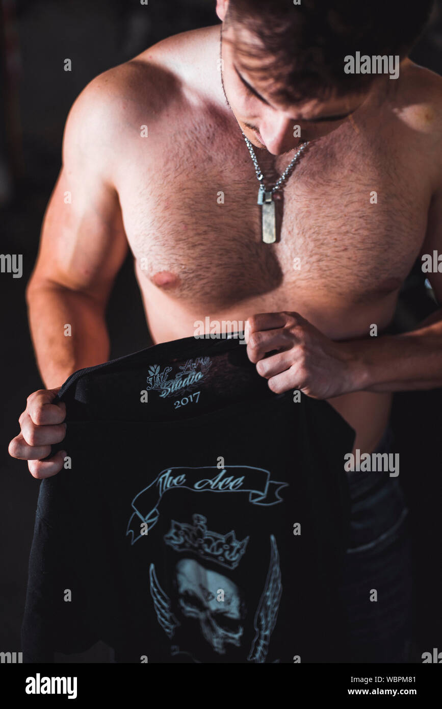 Low Light Male Stock Photo - Alamy