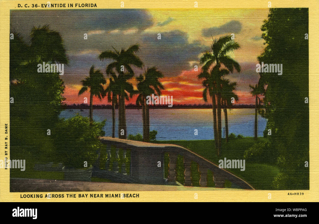 Miami Miami Postcard High Resolution Stock Photography and Images - Alamy
