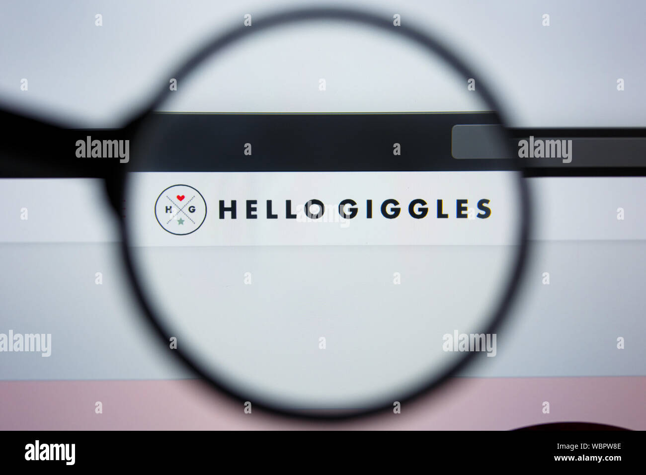 Los Angeles, California, USA - 21 Jule 2019: Illustrative Editorial of ...