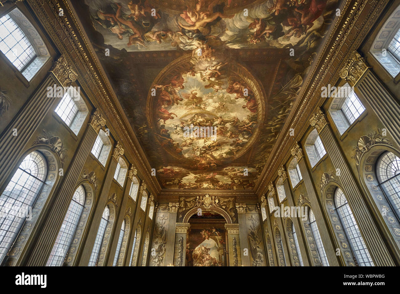 the painted hall greenwich Stock Photo - Alamy