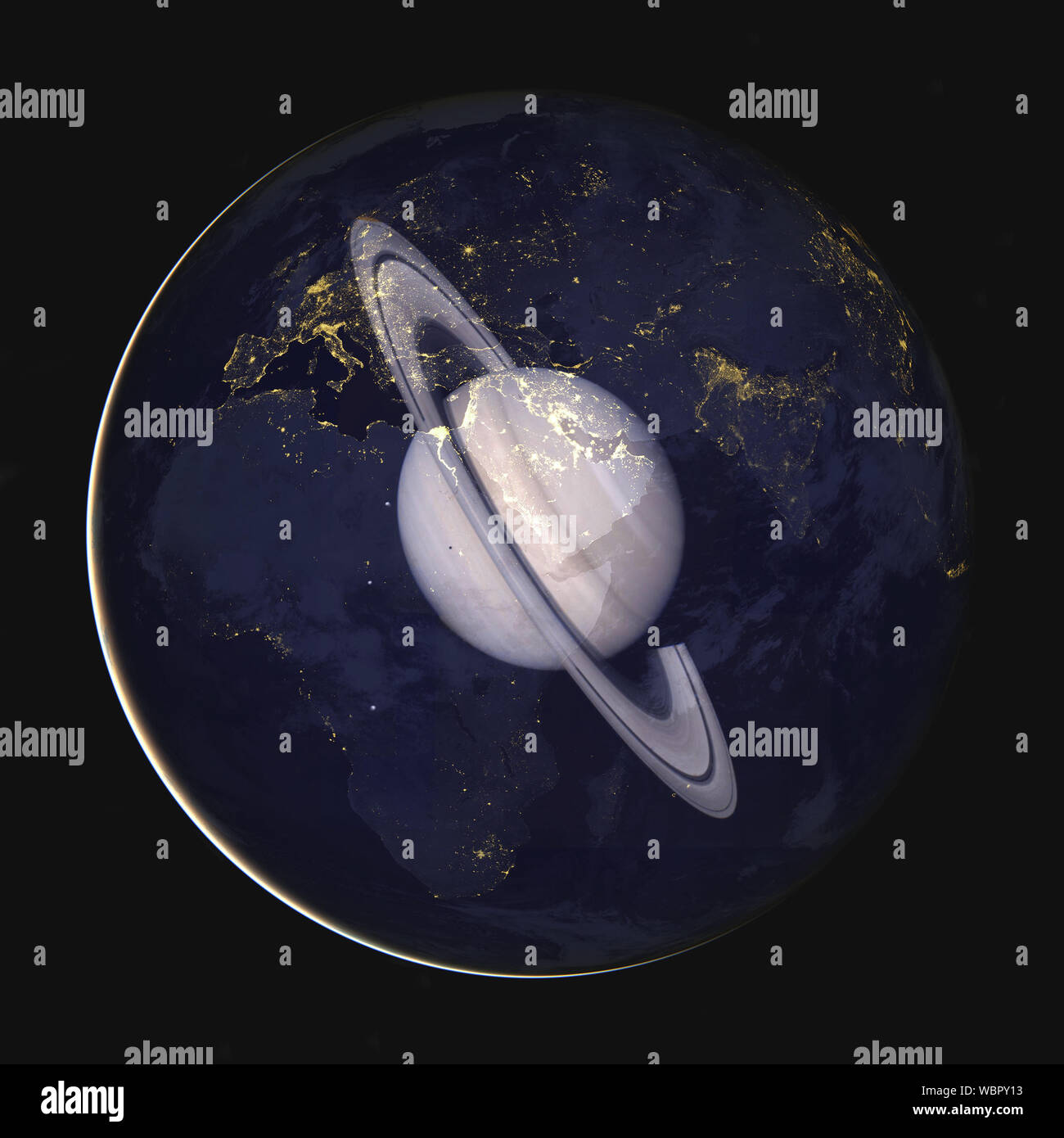 Earth. Space art. Outer space. Elements of this image furnished by NASA ...