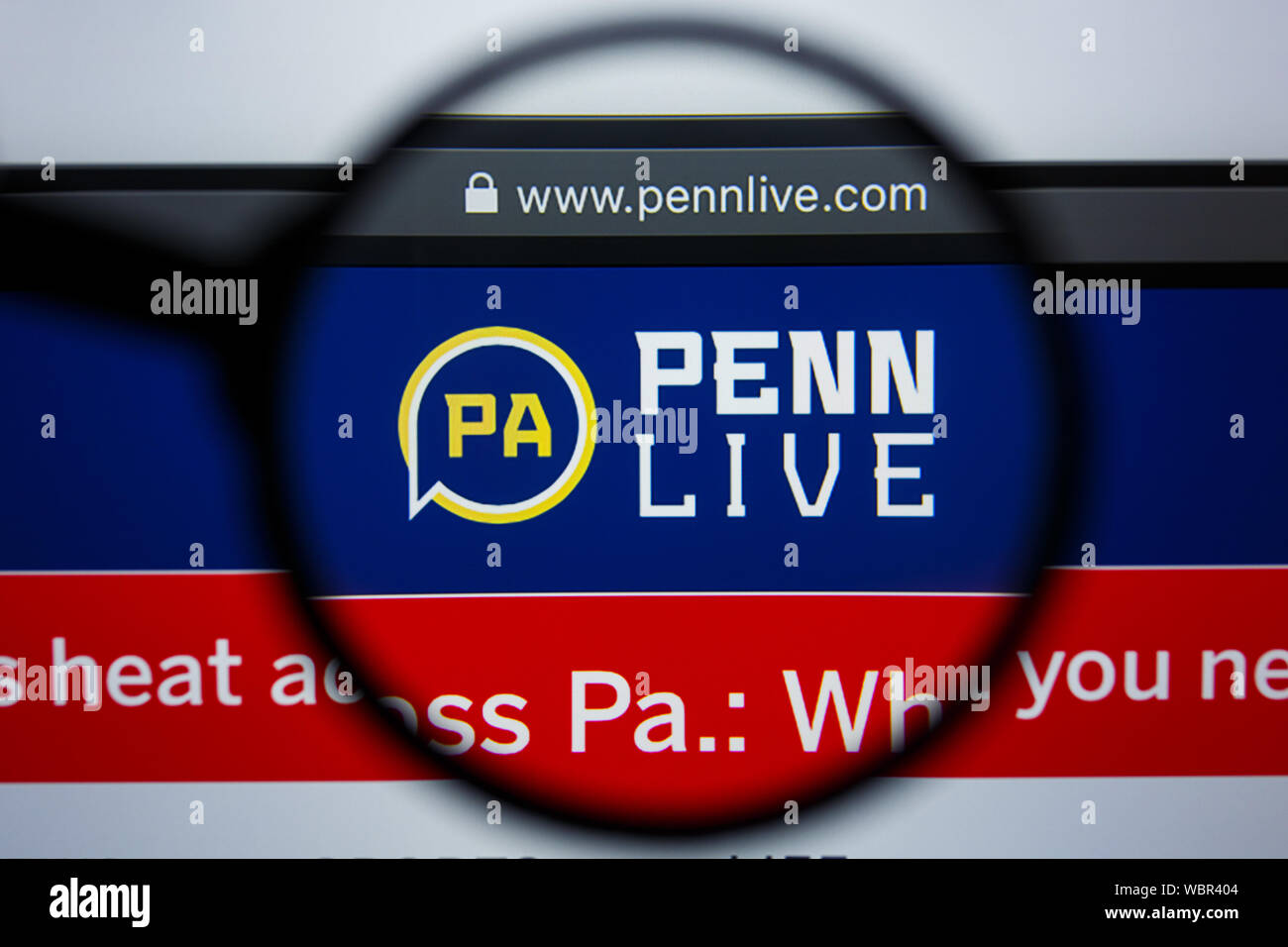 Los Angeles, California, USA - 21 Jule 2019: Illustrative Editorial of ...