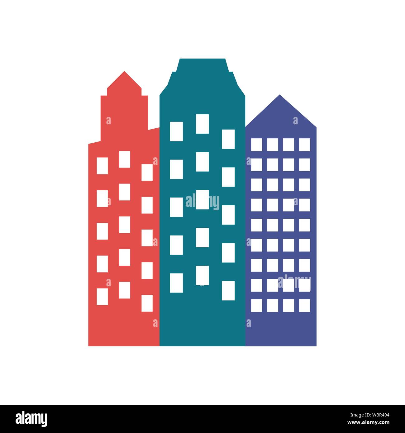 Isolated city vector design Stock Vector Image & Art - Alamy