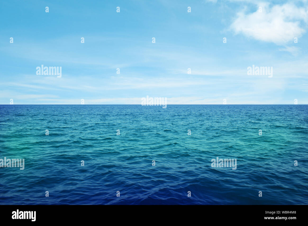 Horizon of Sea Stock Photo - Alamy