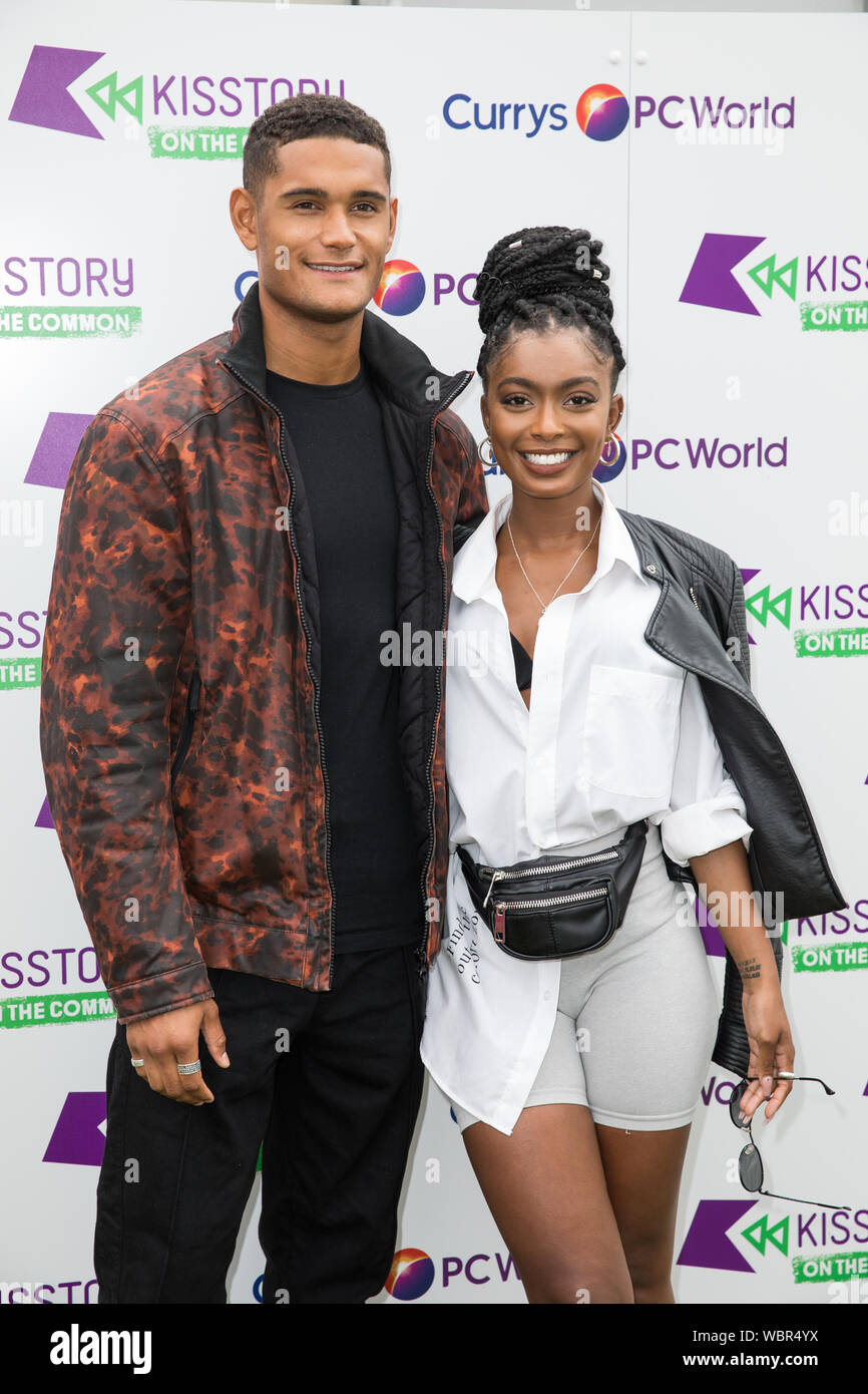 Celebs attend KISSTORY On The Common Featuring: Danny Williams, Jourdan ...