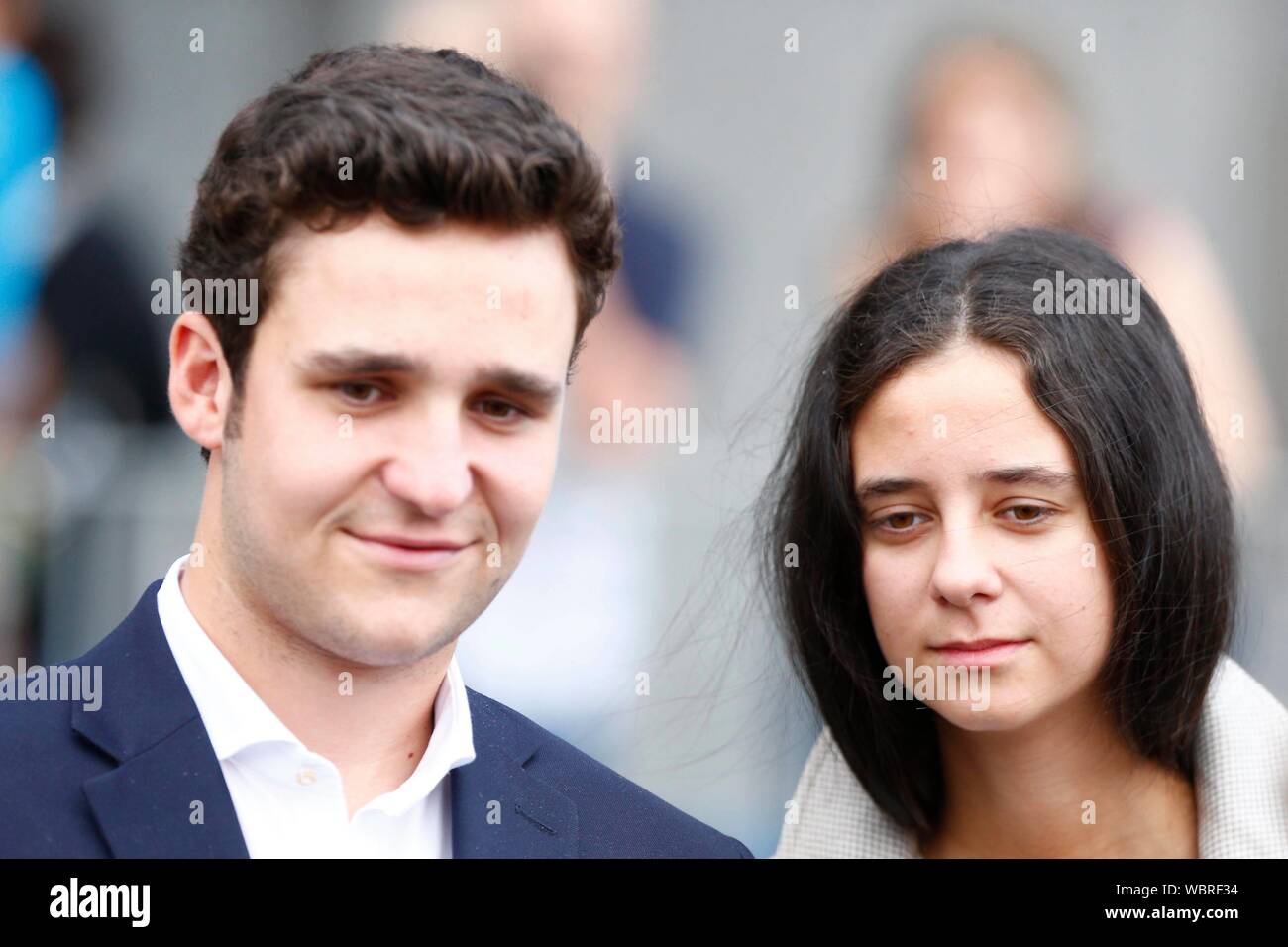 Victoria federica and felipe juan froilan hi-res stock photography and ...