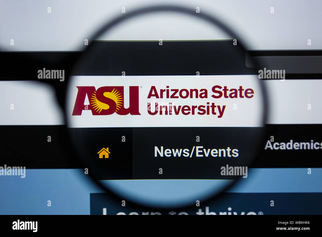 Asu logo hi-res stock photography and images - Alamy