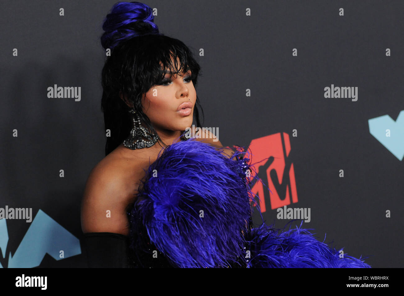 Newark, USA. 27th Aug, 2019. Lil' Kim (Kimberly Denise Jones) attends ...