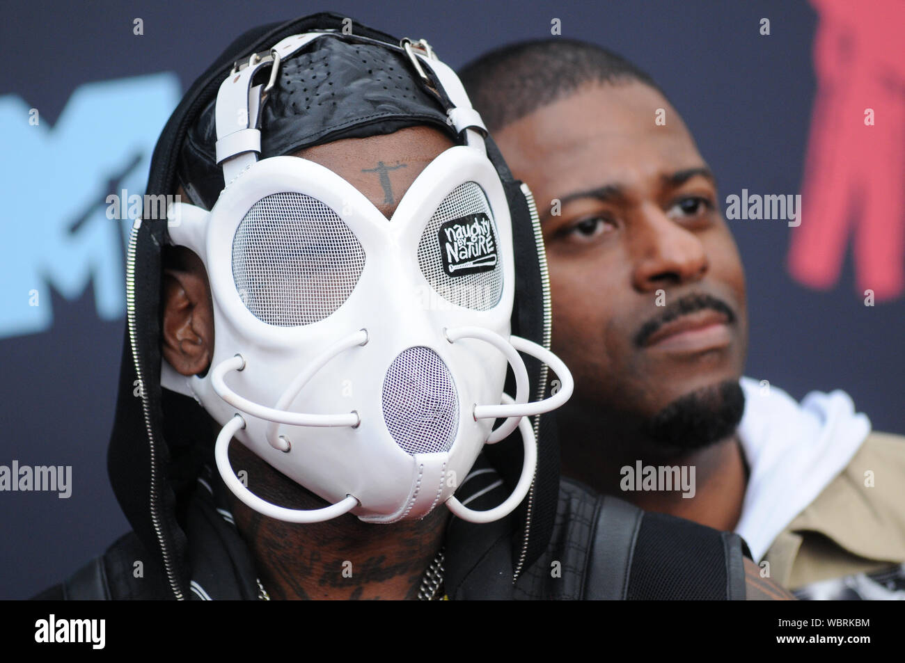Newark, USA. 26th Aug, 2019. (L to R) DJ Kay Gee and Treach (Anthony ...