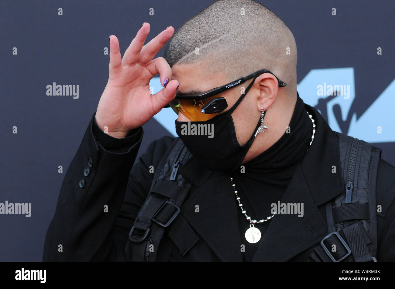Newark, USA. 26th Aug, 2019. Bad Bunny (Benito Antonio Martínez Ocasio ...