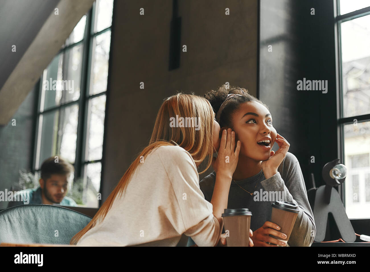 Women gossiping african american hi-res stock photography and images ...