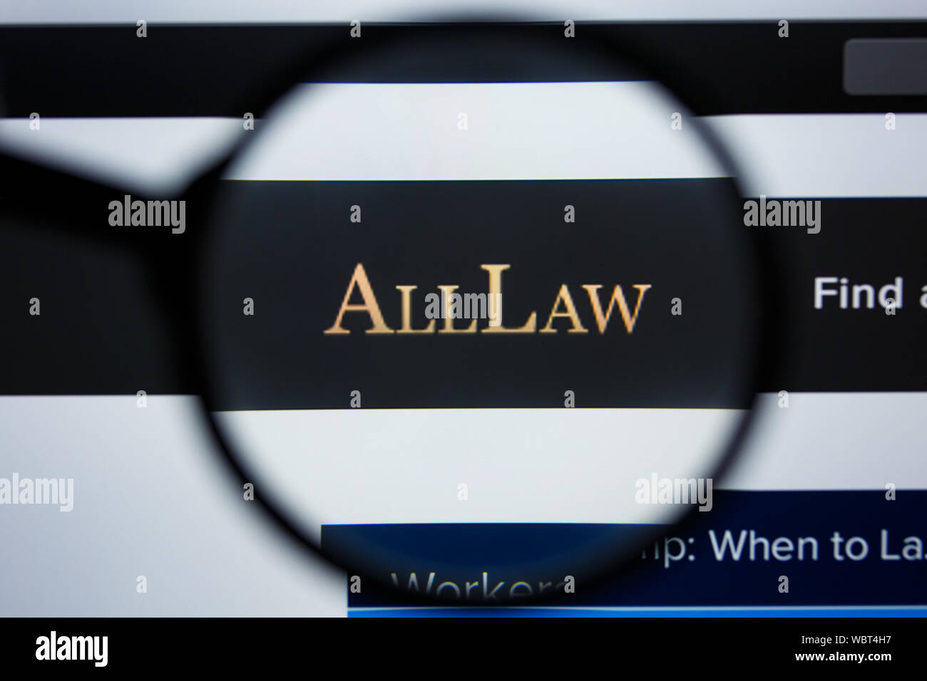 Los Angeles, California, USA - 21 Jule 2019: Illustrative Editorial of ...