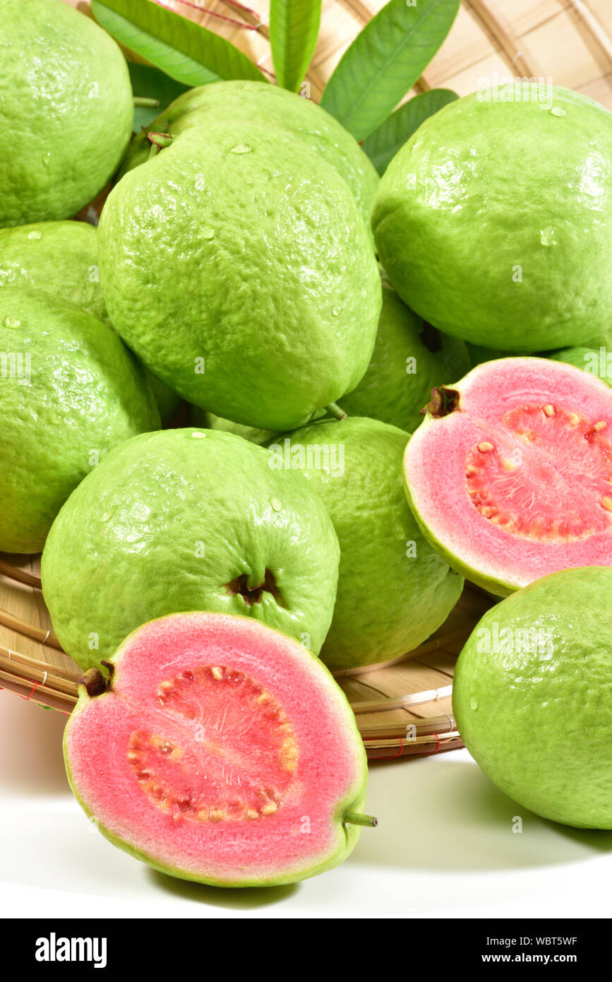 Guava in basket hi-res stock photography and images - Alamy