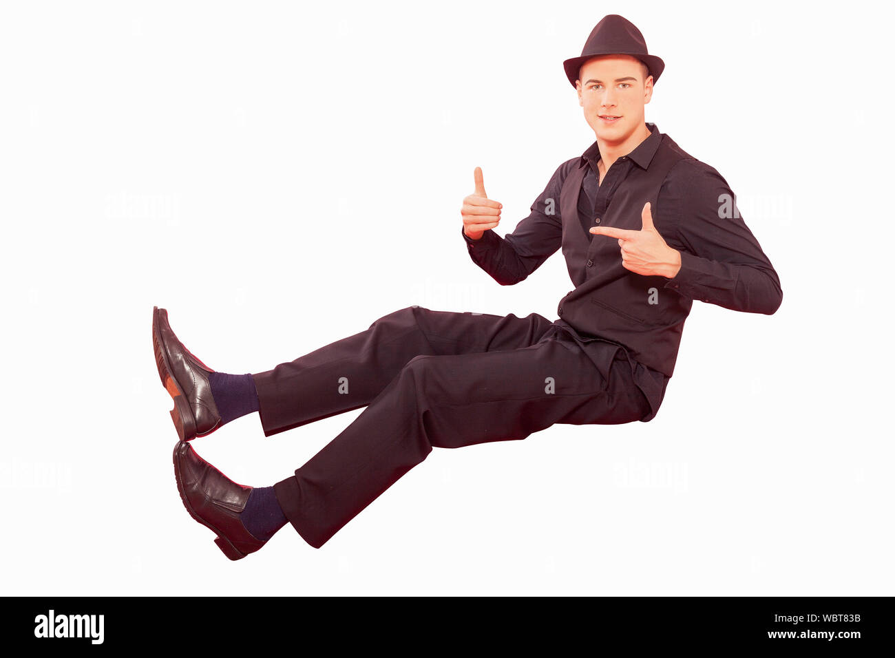 Levitation man Cut Out Stock Images & Pictures - Alamy