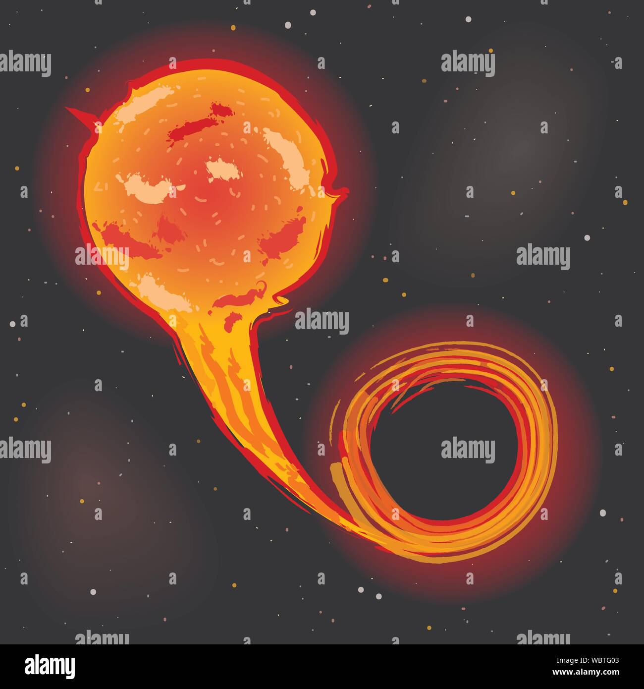 Forming accretion disk dark hi-res stock photography and images - Alamy