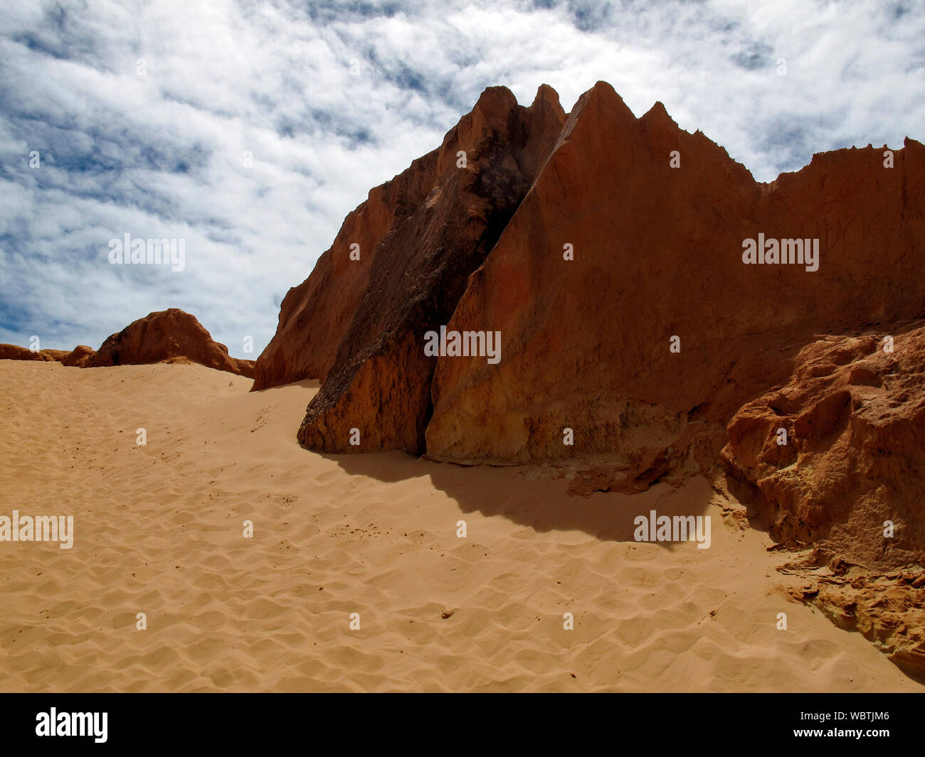 northeastern brazilian - bebibe, ceara, brazil cliffs - beaches and ...