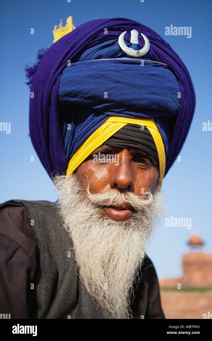 Delhi portrait hi-res stock photography and images - Alamy