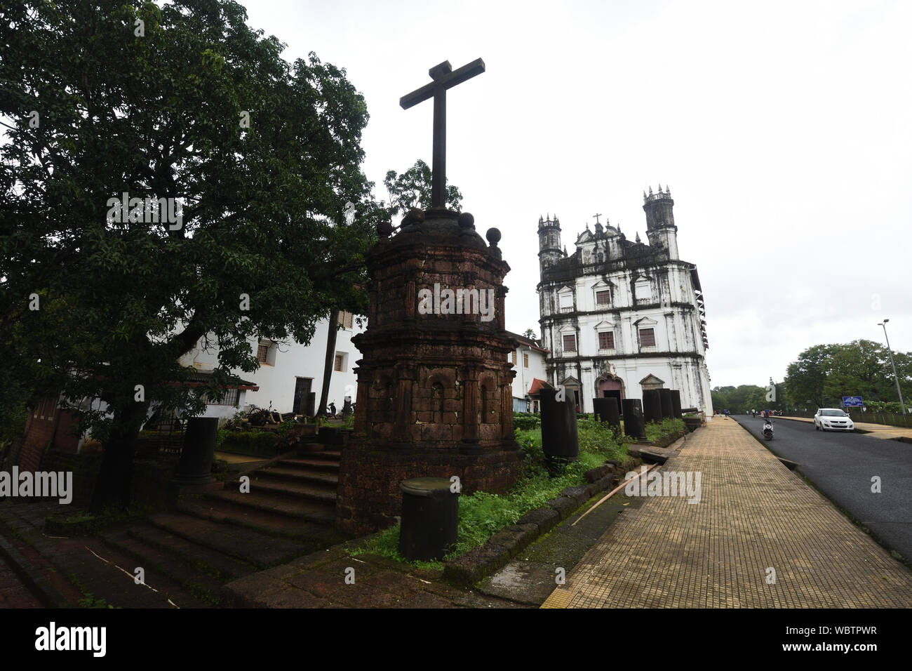 St. Francis of Assisi. This charch was built in 1661. ASI complex. Old ...