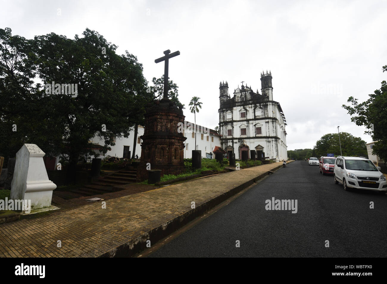 St. Francis of Assisi. This charch was built in 1661. ASI complex. Old ...