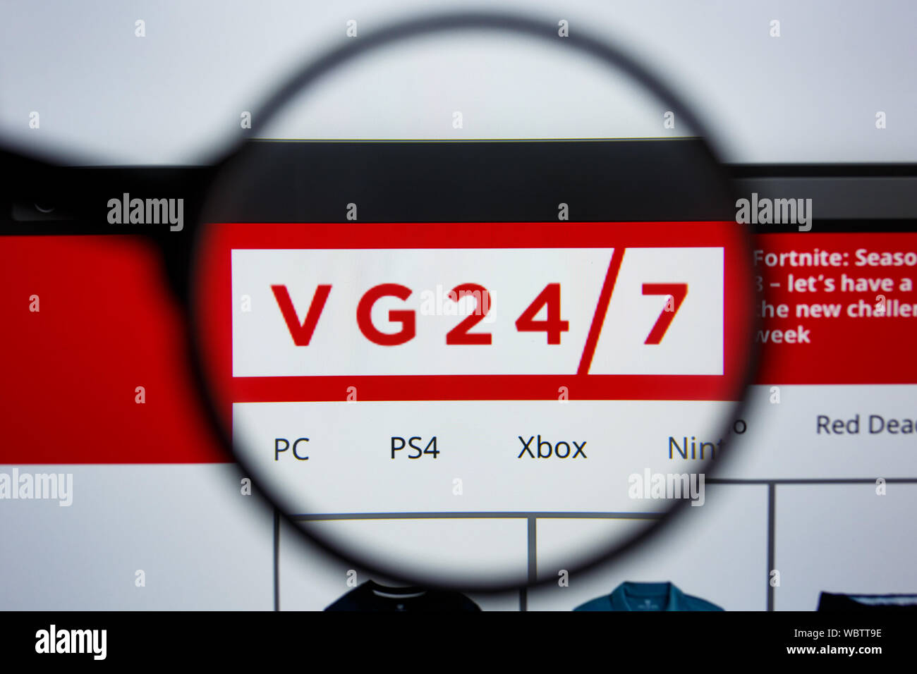 Los Angeles, California, USA - 21 Jule 2019: Illustrative Editorial of ...