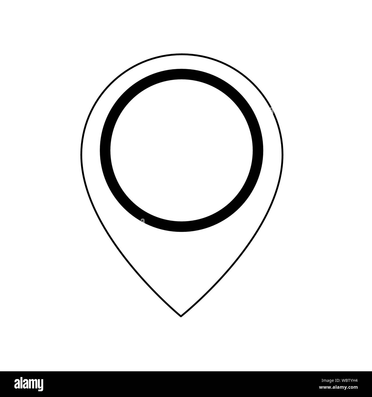Gps mark vector design Stock Vector Image & Art - Alamy